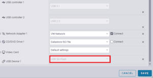 How to add USB devices to your VMware vSphere