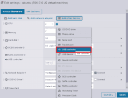 How to add USB devices to your VMware vSphere