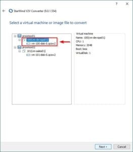 Migrate Proxmox VMs to VMware with StarWind V2V Converter