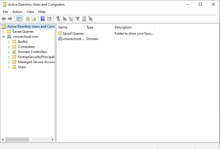 Domain Controller in Windows Server 2025