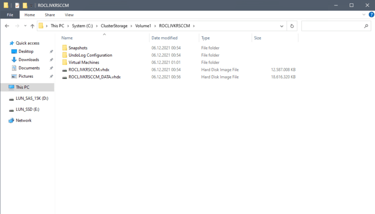 Step-by-step Hyper-V Storage Live Migration