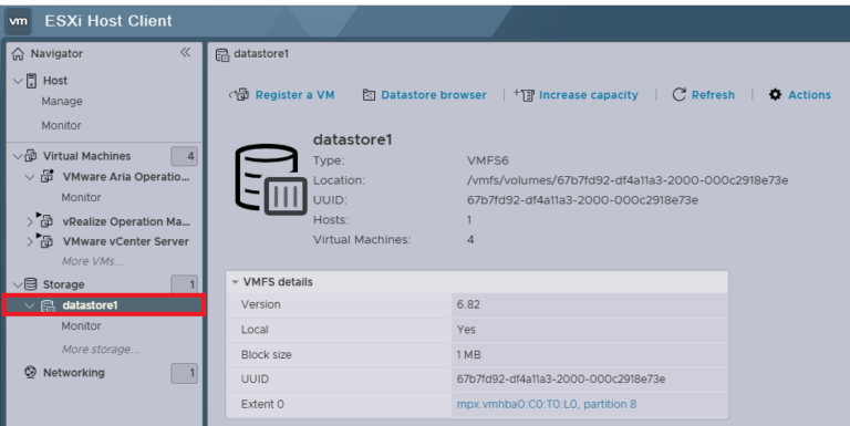 Identifying the Characteristics of VMware vSphere Storage Technologies