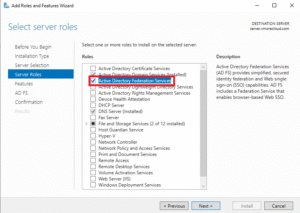 Active Directory Federation Services on Windows Server 2022