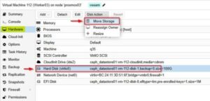 Remove Ceph datastore from Proxmox