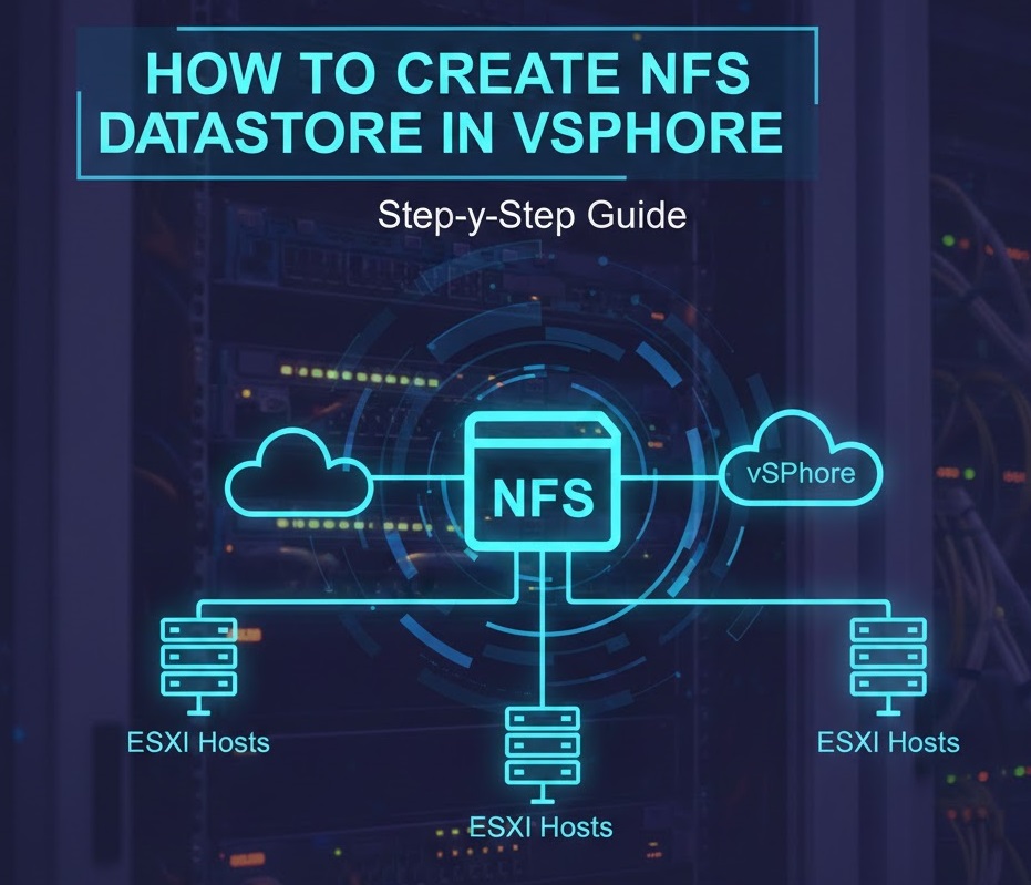 How to Create NFS Datastore in vSphere